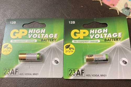 Батарейки GP 23AF новые