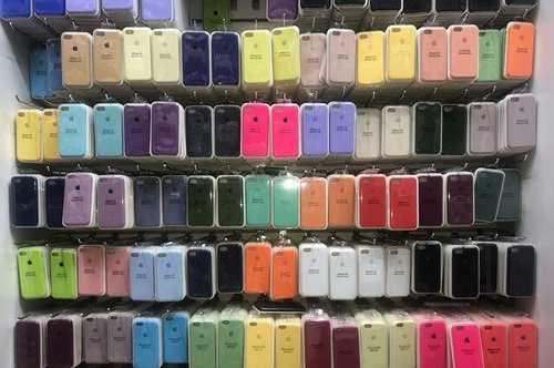 Чехлы на iPhone 8 силикон кейсы разные