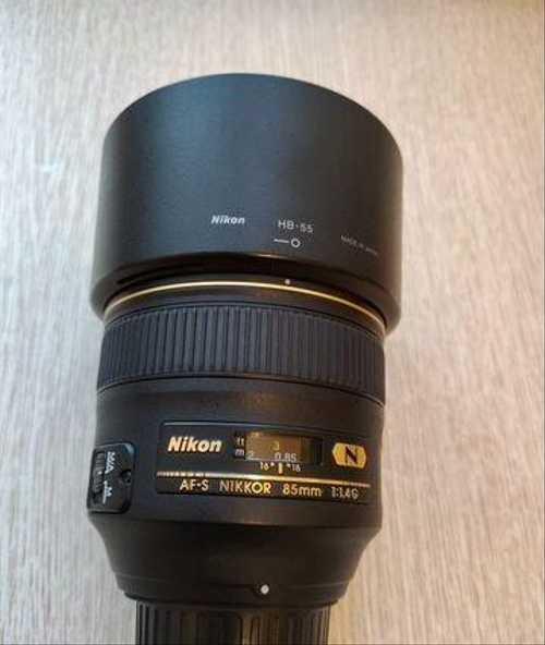 Nikon 85mm f/1.4G AF-S Nikkor