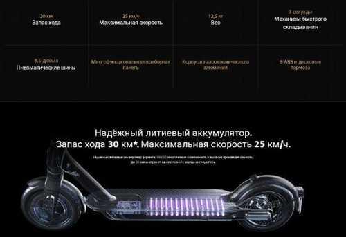 Xiaomi Mi Electric Scooter 1S CN Новый