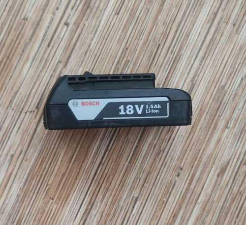 Аккумулятор для шуруповерта bosch 18v 1.5А