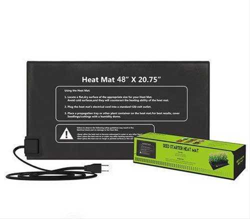 Коврик с подогревом Seedling Heat Mat 50х50 см