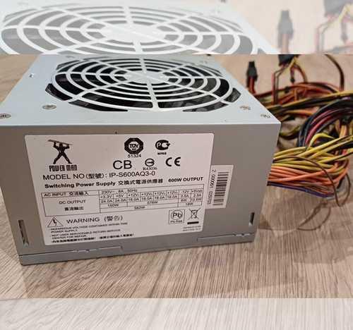 Блок питания PowerMan 600 и DeepCool DN 550