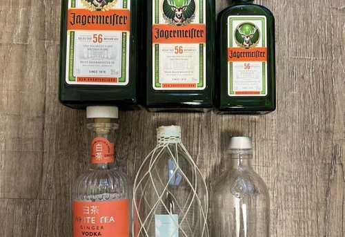 Бутылки jagermeister