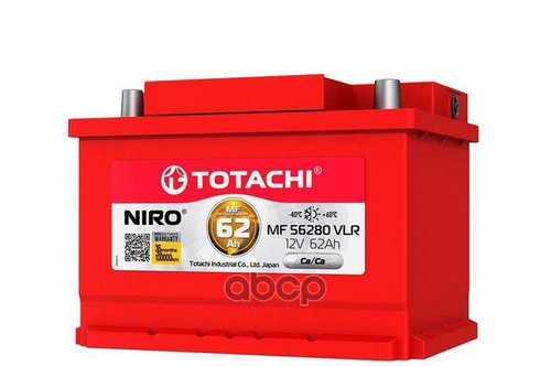 Акб totachi niro MF 56280 VLR LB 62а/ч низкий