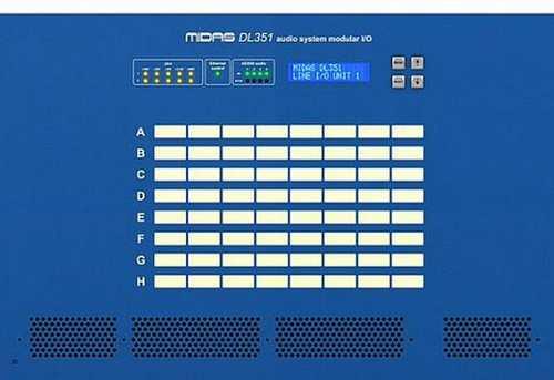 Midas DL351 Модульный стейдж-бокс