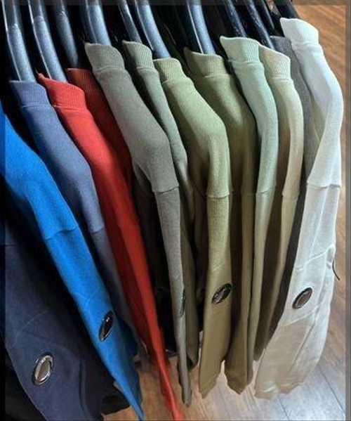 Cp company свитшот серый