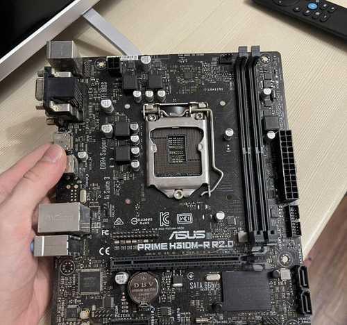 Материнская плата 1151v2 asus h310m