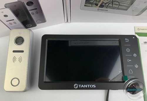 Видеодомофон Tantos Amelie(Black) и iPanel комплек