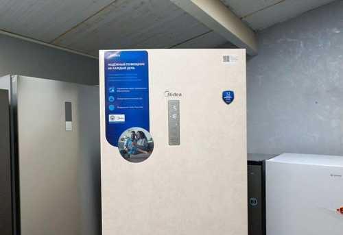 Холодильник Midea Инверт No Frost бежевый (Новый)