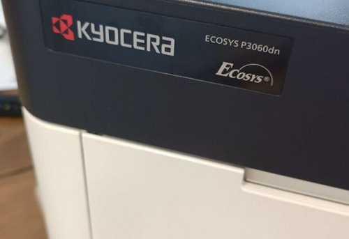 Принтер лазерный kyocera p3060 60 стр в минуту