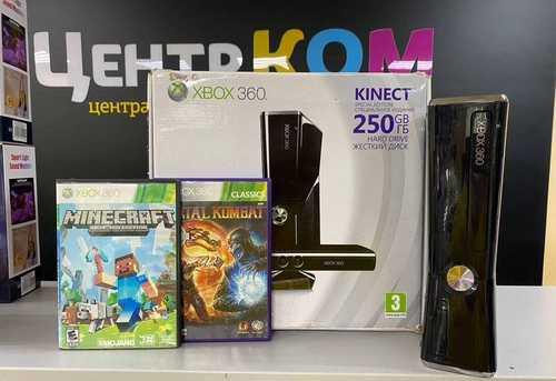 Xbox360 Slim 250GB LT + игры + коробка