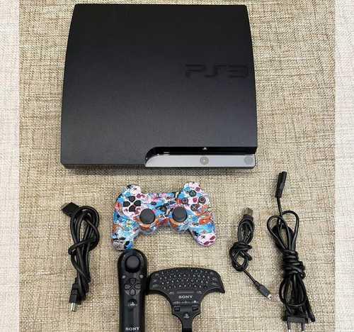 Sony PS3 Slim 70 игр