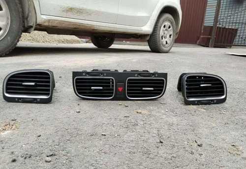 Дефлекторы воздуховода Volkswagen Golf 6
