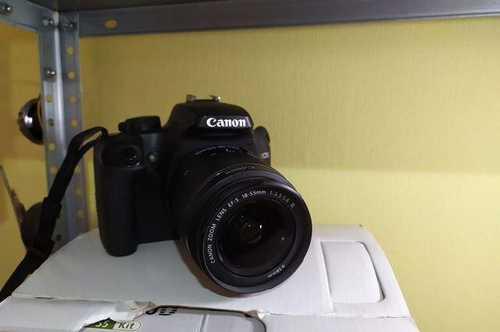 Фотоаппарат Canon 1000D 18-55+Helios 44M