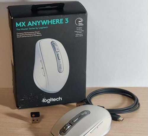 Мышь Logitech MX Anywhere 3 (белая)