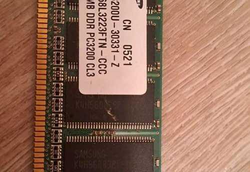 Оперативная память PC3200U-30331-Z пара