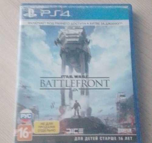 Игра для пс 4 star Wars battlefront 1