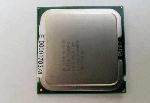 Процессор Intel celeron e3400