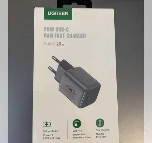 Зарядное устройство ugreen 20w USB-C