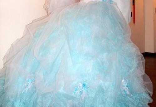 Шикарное свадебное платье принцесса Торг