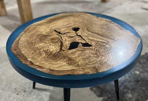 Журнальный столик / стол из дерева / слэб