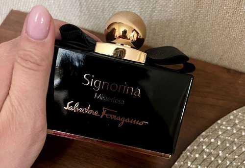 Духи salvatore ferragamo signorina misteriosa