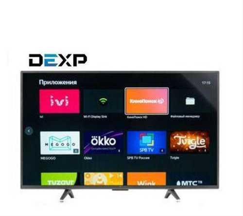 Телевизор dexp U43F8100Q/G Smart Яндекс тв