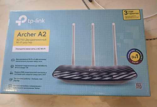 Wifi роутер tp link archer a2 ac750