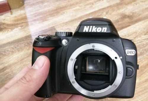 Зеркальный фотоаппарат nikon D60