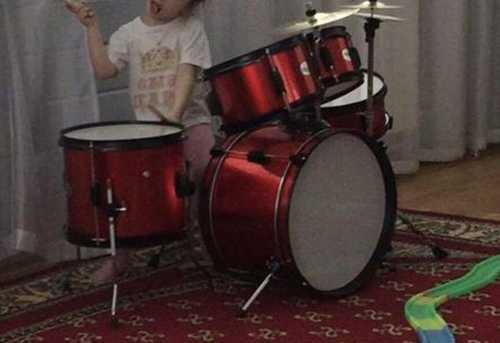 Детская барабанная установка