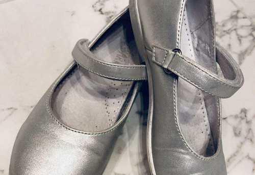Серебряные туфли Barkito для девочки 31