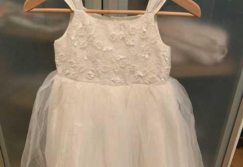 Платье для девочки нарядное размер 122-128