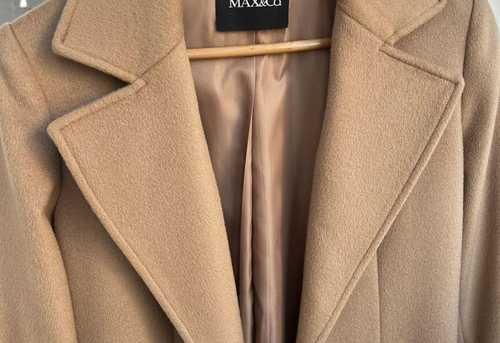 Пальто женское Max&Co шерсть альпаки