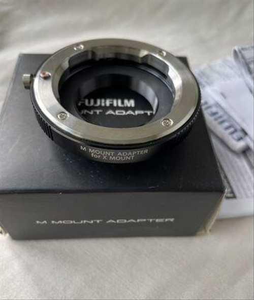 Fujifilm адаптер fx leica m