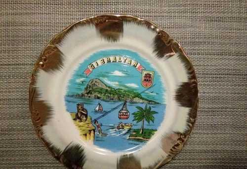 Сувенирная тарелка Гибралтар