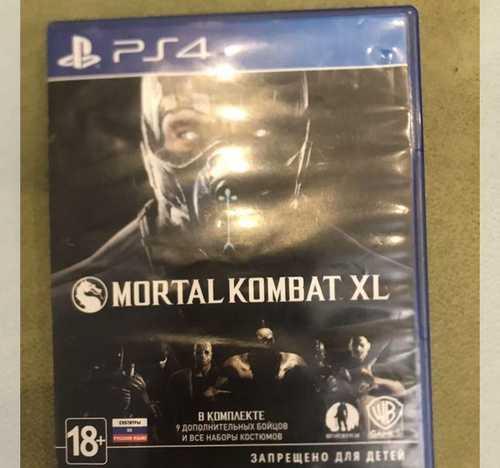 Диск Mortal Kombat XL на ps4