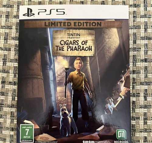 Tintin reporter cigars of the pharaoh ps 5