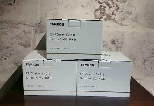 Tamron 17-70 mm F/2.8 Di III-A VC RXD новый