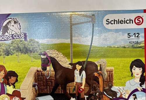 Schleich Мойка для лошадей с Эмили и Луной