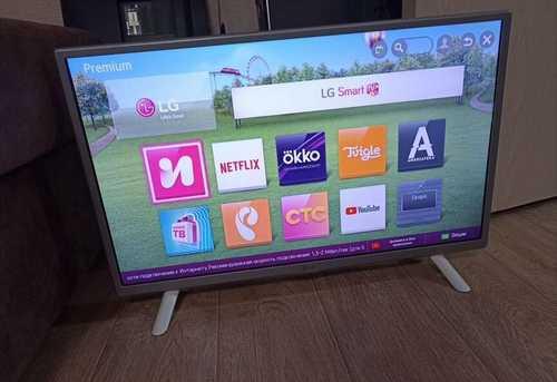 Телевизор LG 28 дюймов 71 см Smart TV Wi-Fi HD