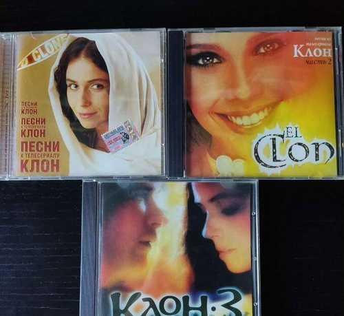 CD диски, музыка из сериала "Клон"