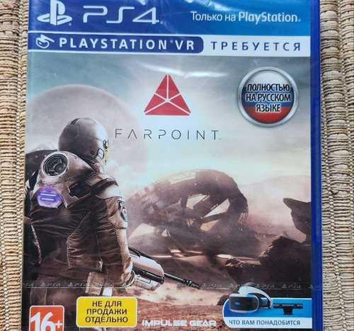 Игры для приставок ps4 "Farpoint"