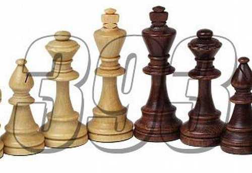 Шахматные фигуры Стаунтон №6 (в пакете, фа (33355)