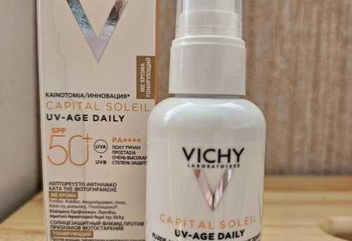 Vichy capital soleil uv age daily тонирующий