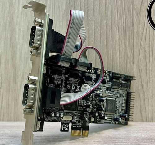 Контроллер PCI-E - 2 COM порта, RS-232