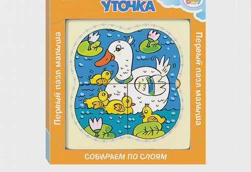 Игра из дерева 89063 "Уточка" (собираем по слоям)