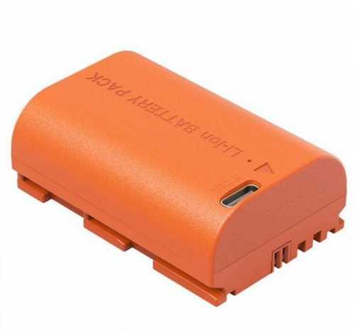 SmallRig 4968 Аккумулятор литий-ионный LP-E6NH USB-C Rechargeable Camera Battery (Orange)