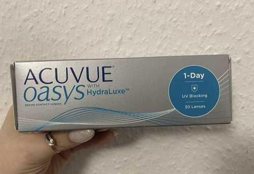 Линзы контактные acuvue oasys однодневные -3.00