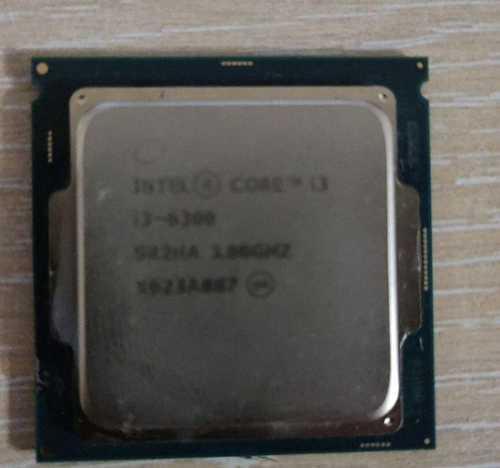 Процессор i3 6300 3.8ghz